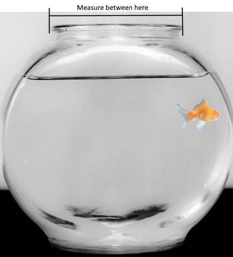 Custom - 3D Printed Fish Bowl Cover - Etsy