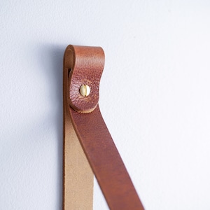 Leather Strap Shelf,shelving Straps for Floating Wall Shelf,wall ...