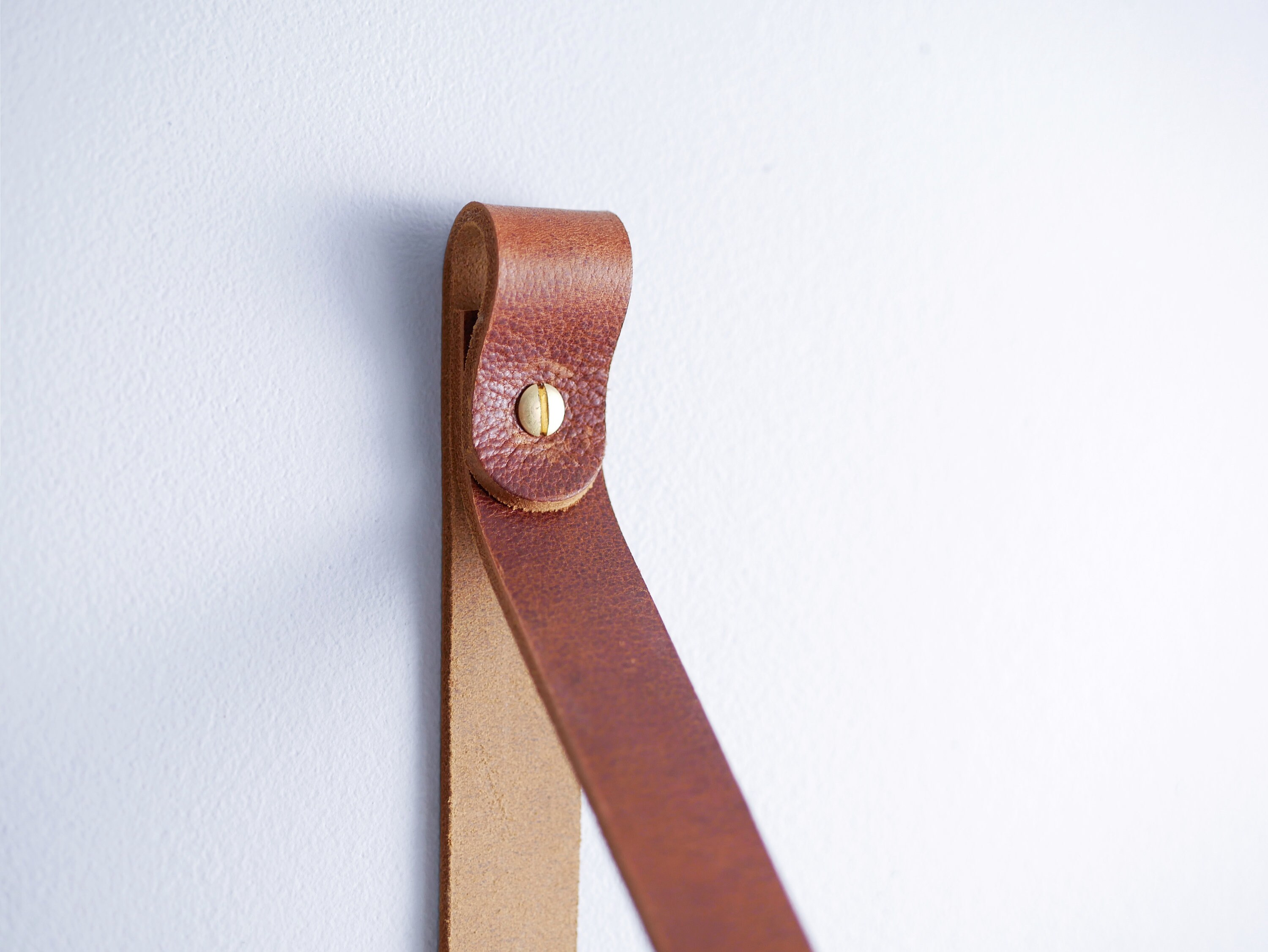 Leather Shelf Straps for Floating Wall Shelves Living Room or | Etsy