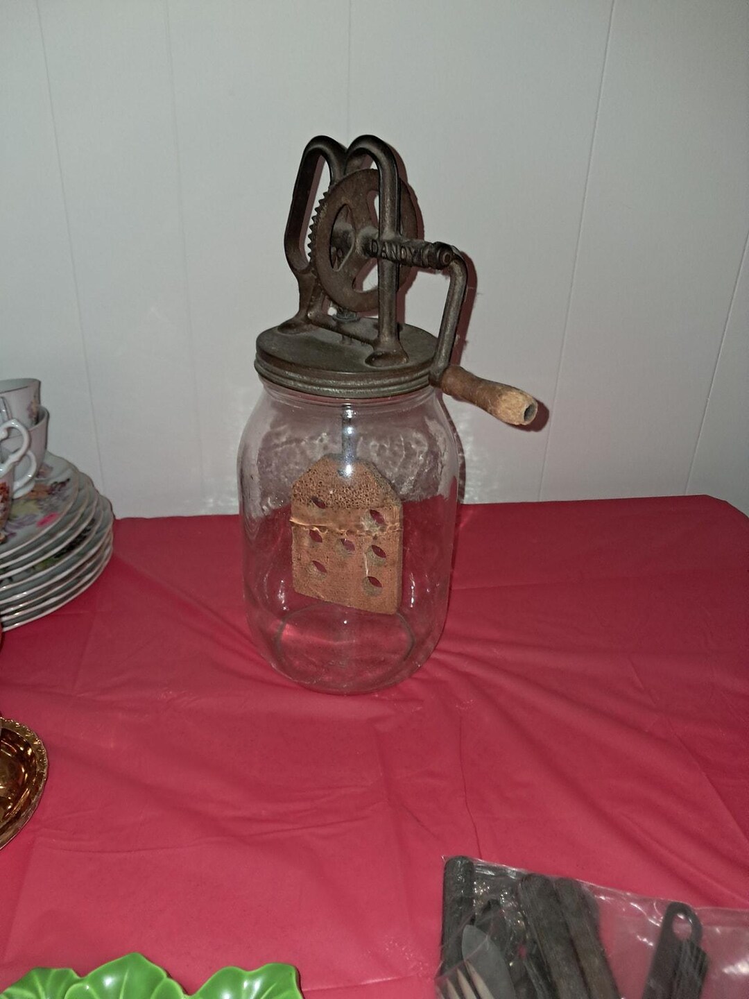 Vintage Dandy Butter Churn With Ball Jar - Etsy