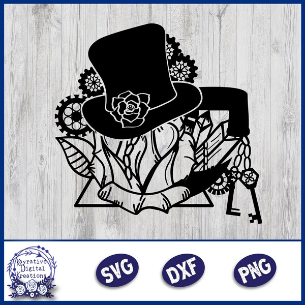 Steampunk Svg - Etsy