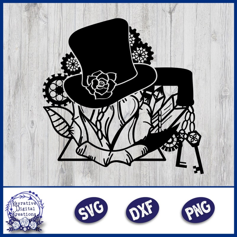 Steampunk Svg - Etsy