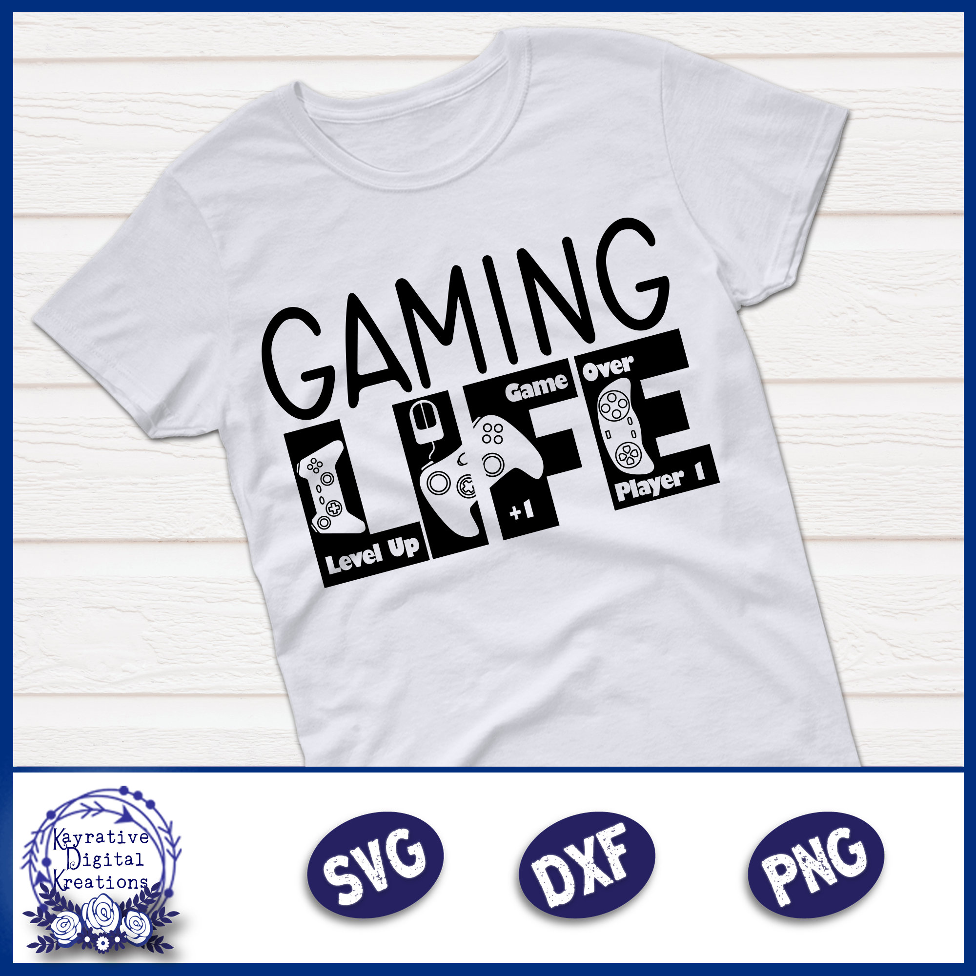 Gaming Life SVG Instant Download Gamers Gift - Etsy UK