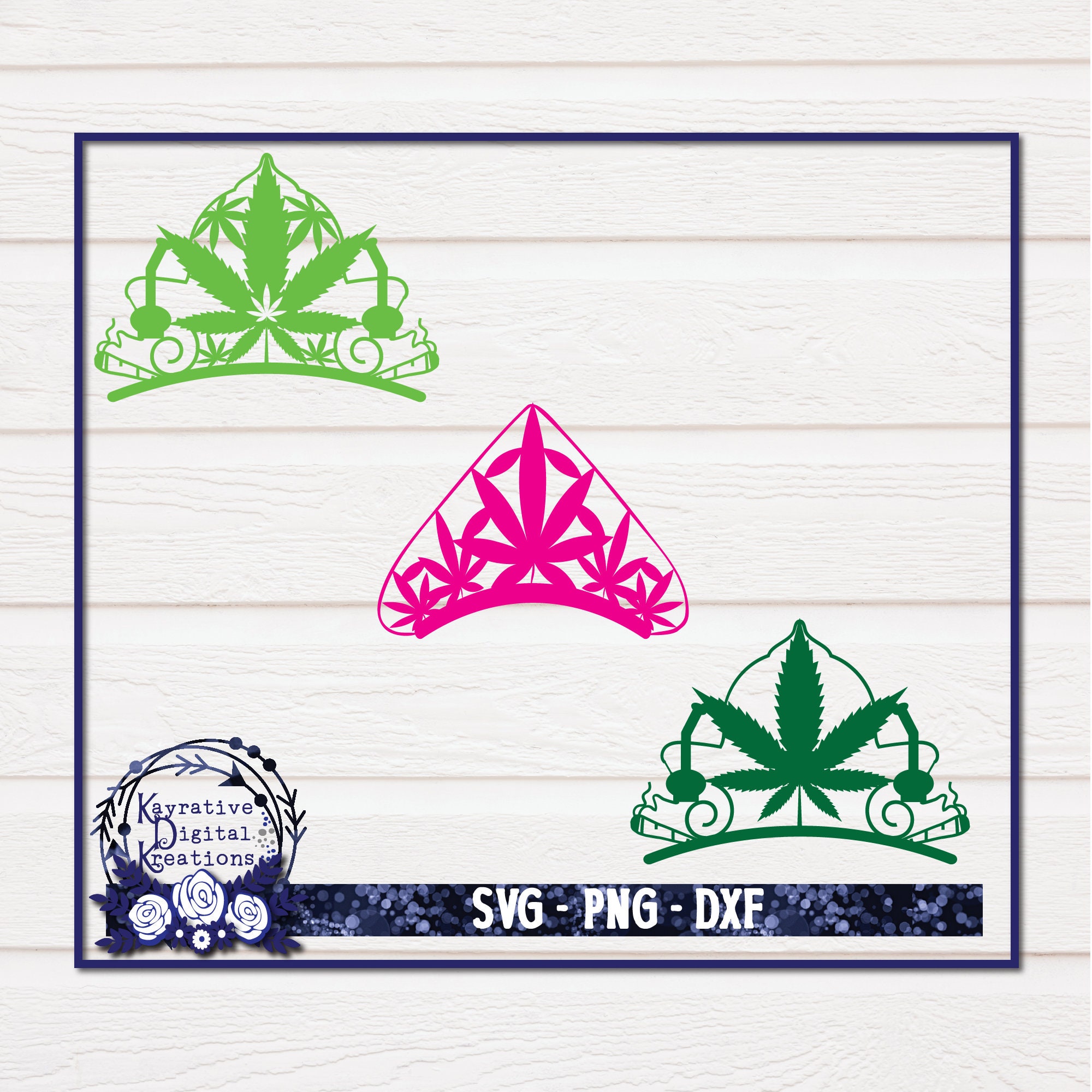 Cannabis Crown SVG - Crown - Weed SVG - Marijuana SVG - Etsy