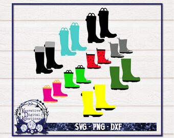 Wellies Svg - Etsy UK