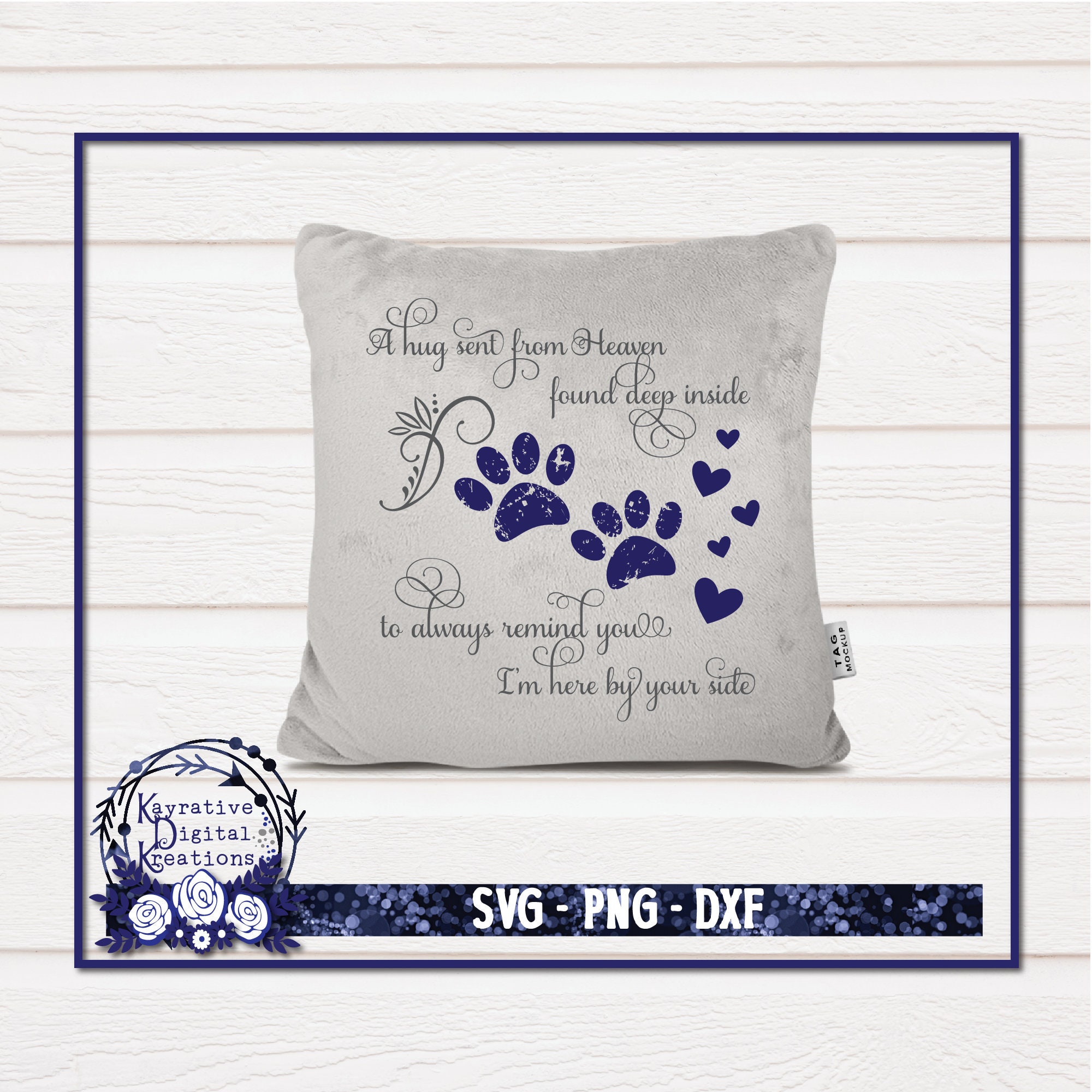 Dog Memorial SVG Instant Download Memorial SVG | Etsy