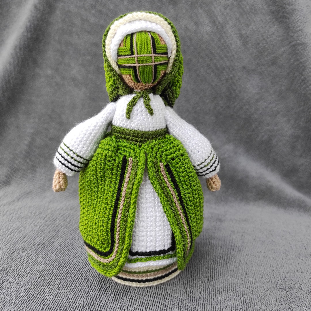 Be Brave Like Ukraine. Ukrainian Doll Crocheted Amigurumi Doll. Charm ...