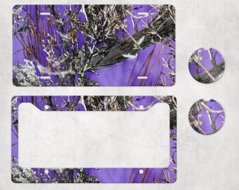 Purple License Plate | Etsy