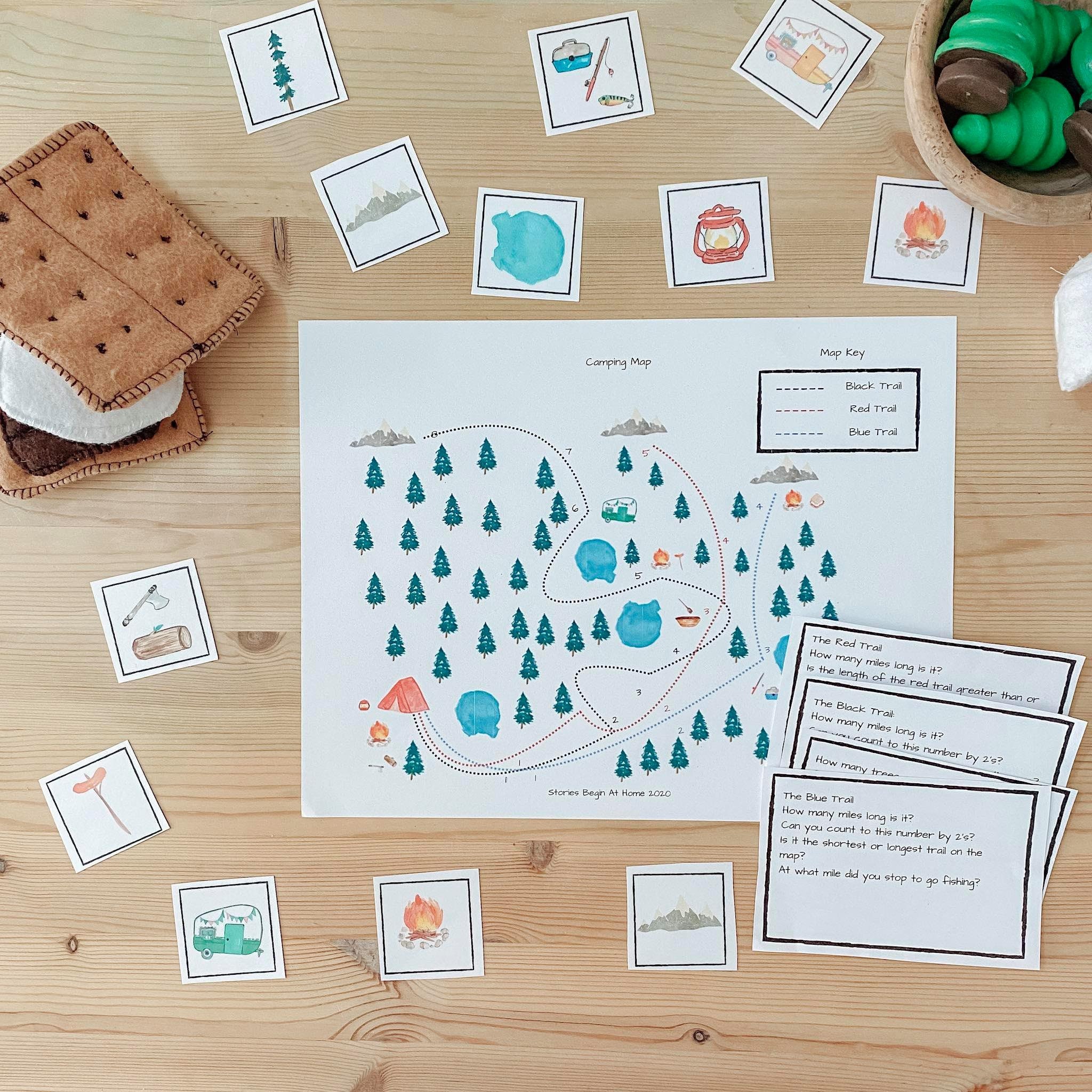 Camping Pack|preschool|elementary|kindergarten|nature Study|homeschool ...