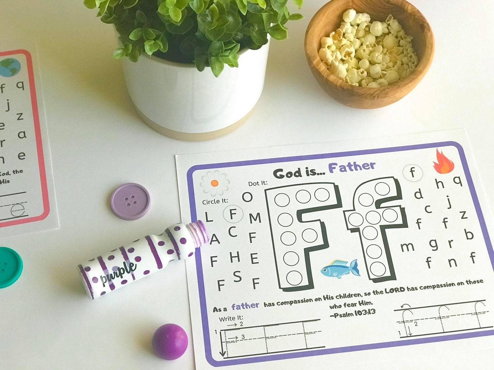 ABC Bible Activities for Kids, Kid's Bible Verse Alphabet, Kid's ...