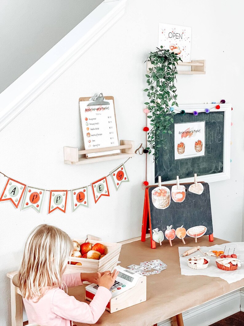 Apple Farmer's Market Dramatic Playdramatic Playdramatic Play for ...