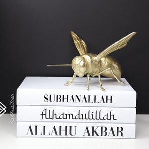 Islamic Home Decor Coffee Table Book Set Love Allah BLANK PAGE Books - Etsy