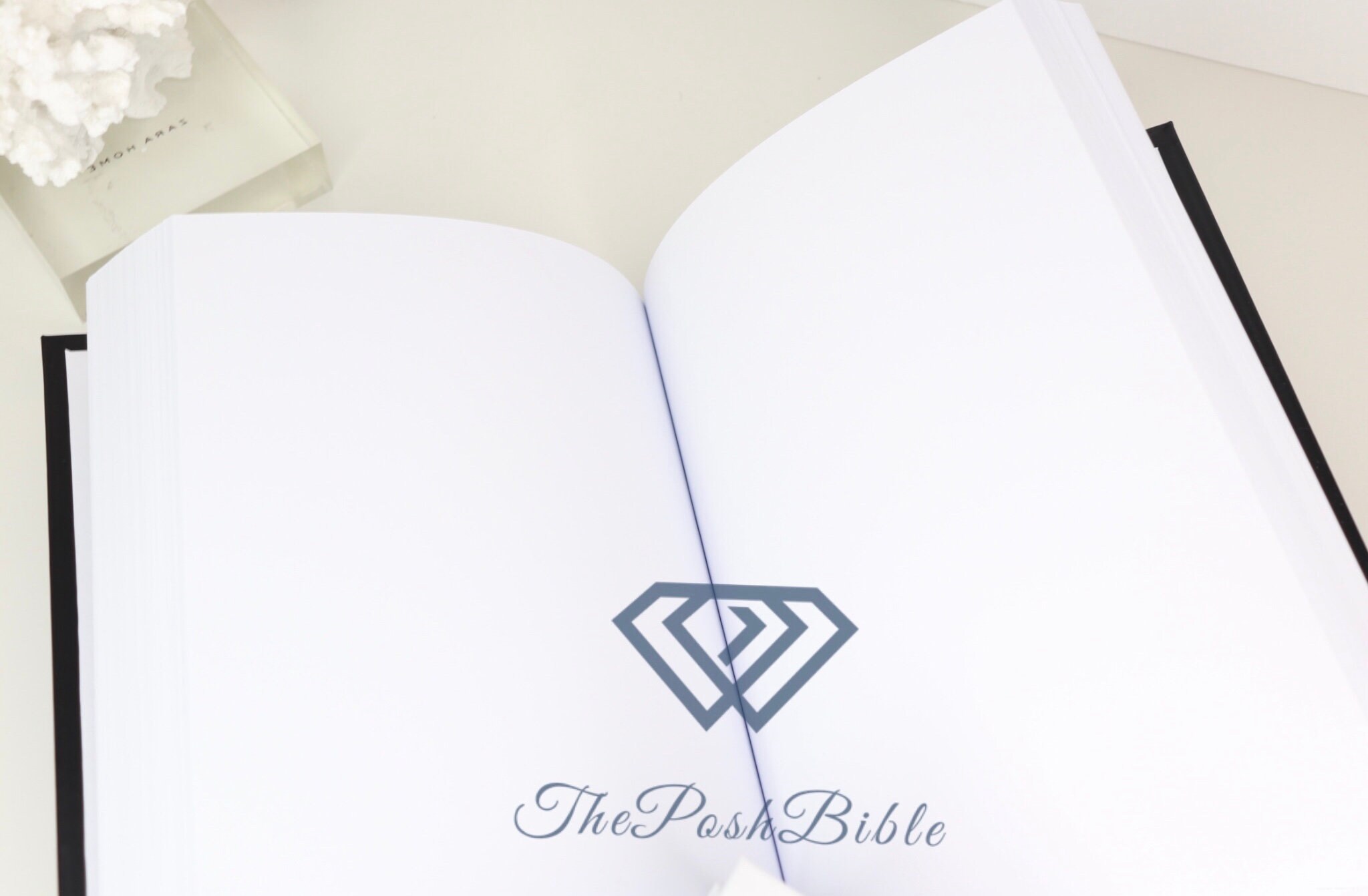 3 BLANK Page BOOK Set Designer Book Custom Books for Home - Etsy