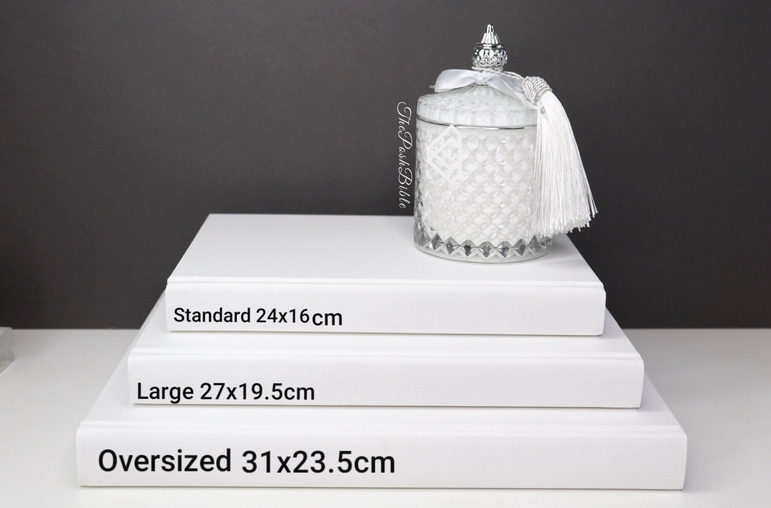 3 BLANK Page BOOK Set Designer Custom Books for Home Decor - Etsy