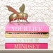 4 Pink Gold BOOK Set Designer Custom Books for Home Shelf - Etsy