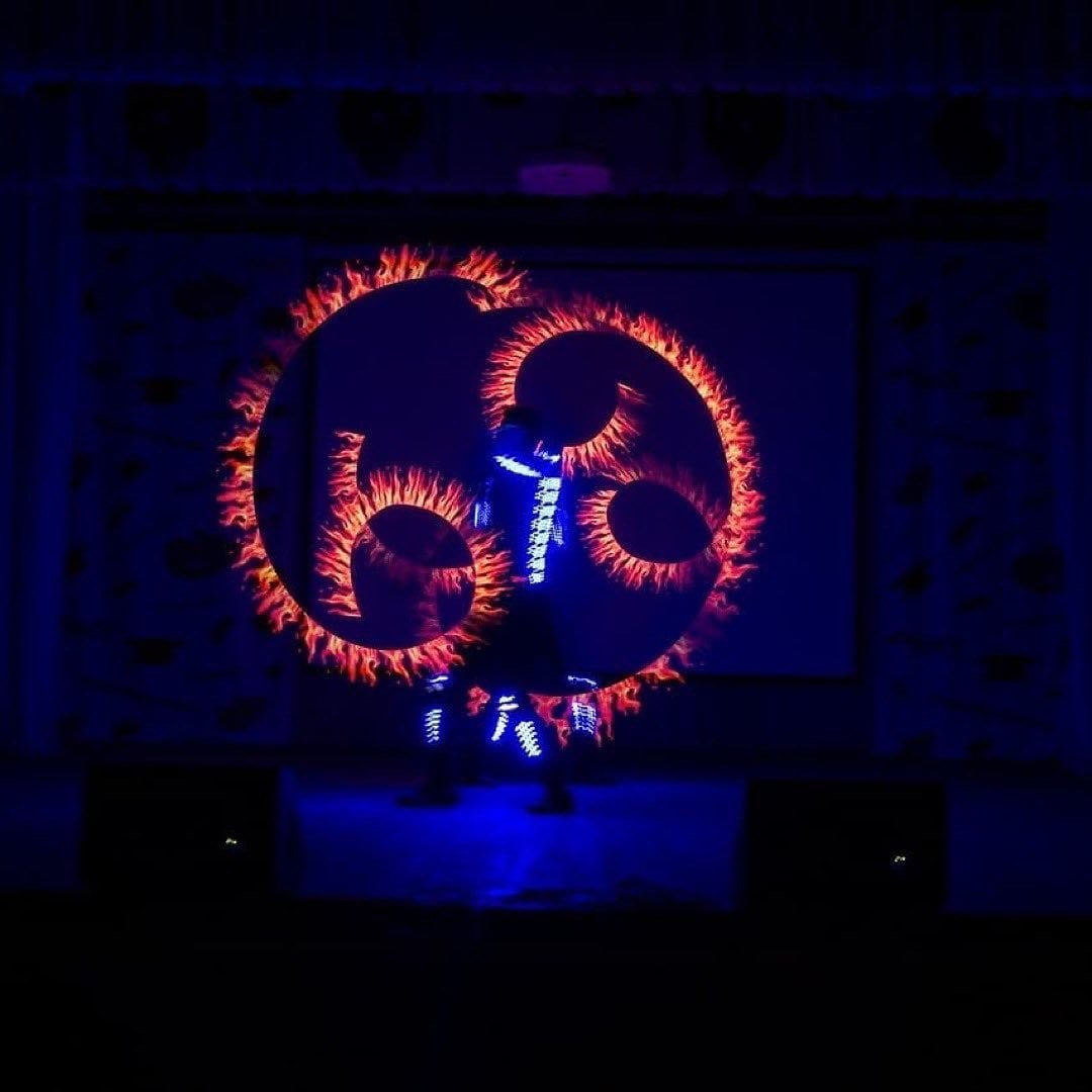 Easy Pixel Transformer 24 LED Poi Staff Nunchaku Meteor Circus - Etsy