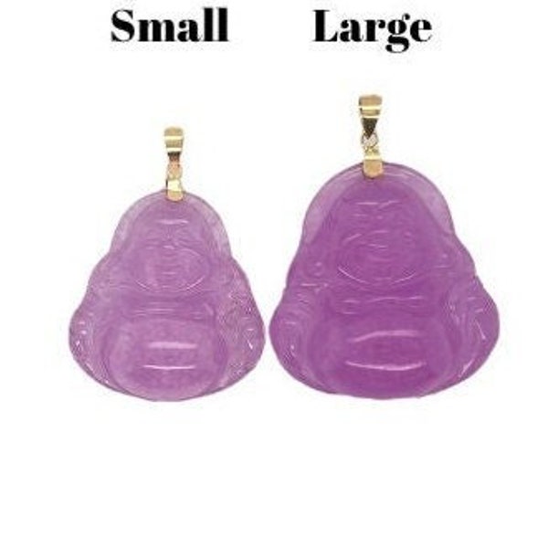 Buddha Light Jade Necklace - Etsy