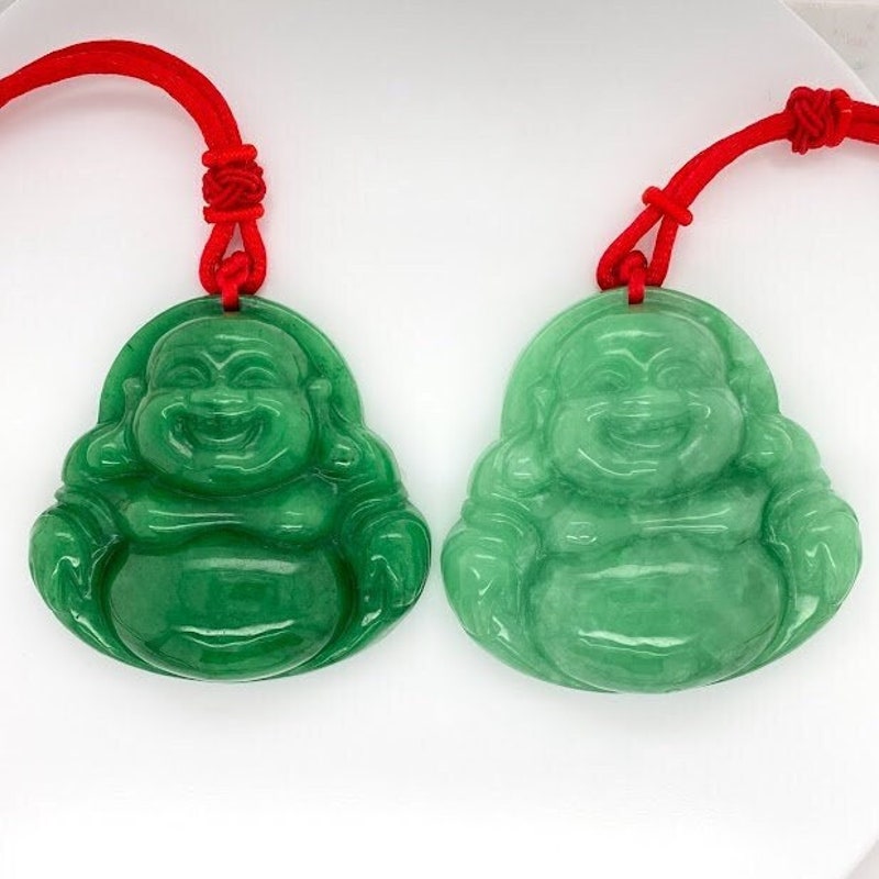 Jade Luck Pendant - Etsy