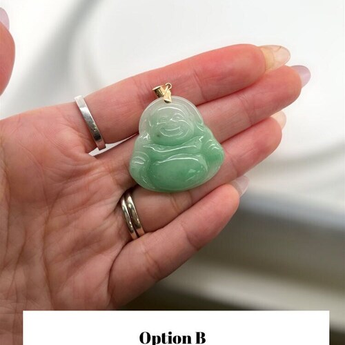 Genuine Certificate Jade Good Luck Protection Necklace Green - Etsy