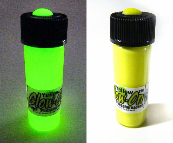 Glow-on® Super Phosphorescent Glow Paint Medium 4.6 Ml Vial - Etsy
