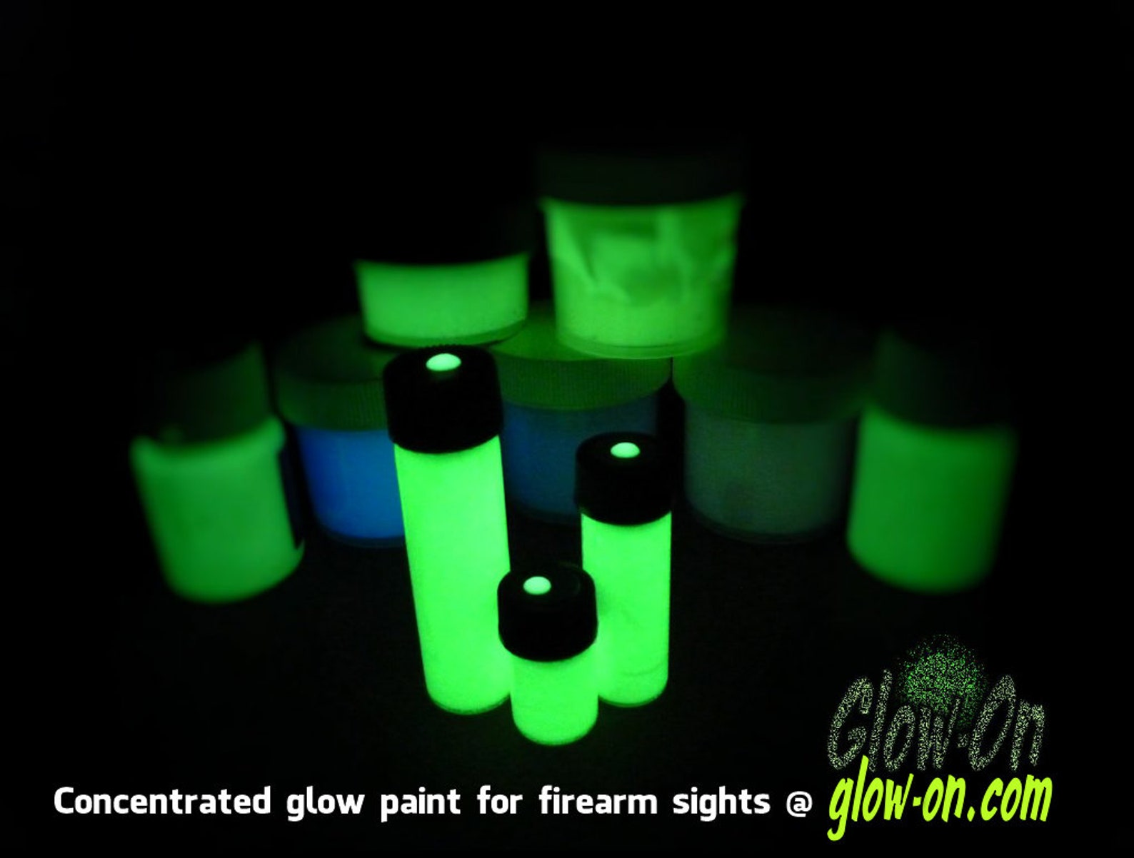 Glow-on® Super Phosphorescent Glow Paint Medium 4.6 Ml Vial ORIGINAL - Etsy