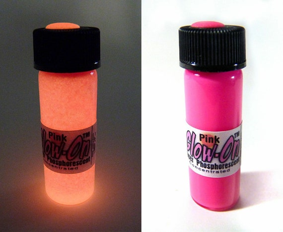 Glow-On® Super Phosphorescent Glow Paint Medium 4.6 ml vial | Etsy