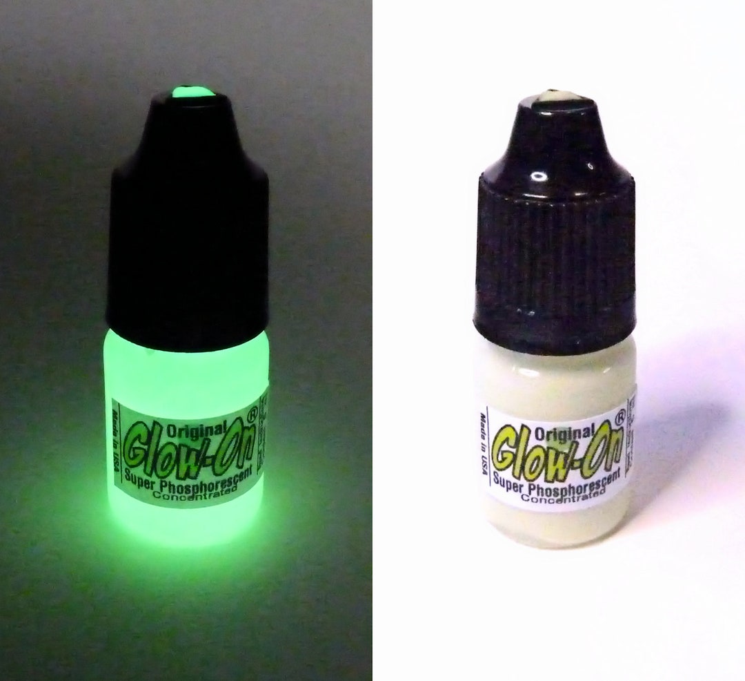 Glow on Super Phosphorescent Paint With Tip Applicator, Glow Paint for ...