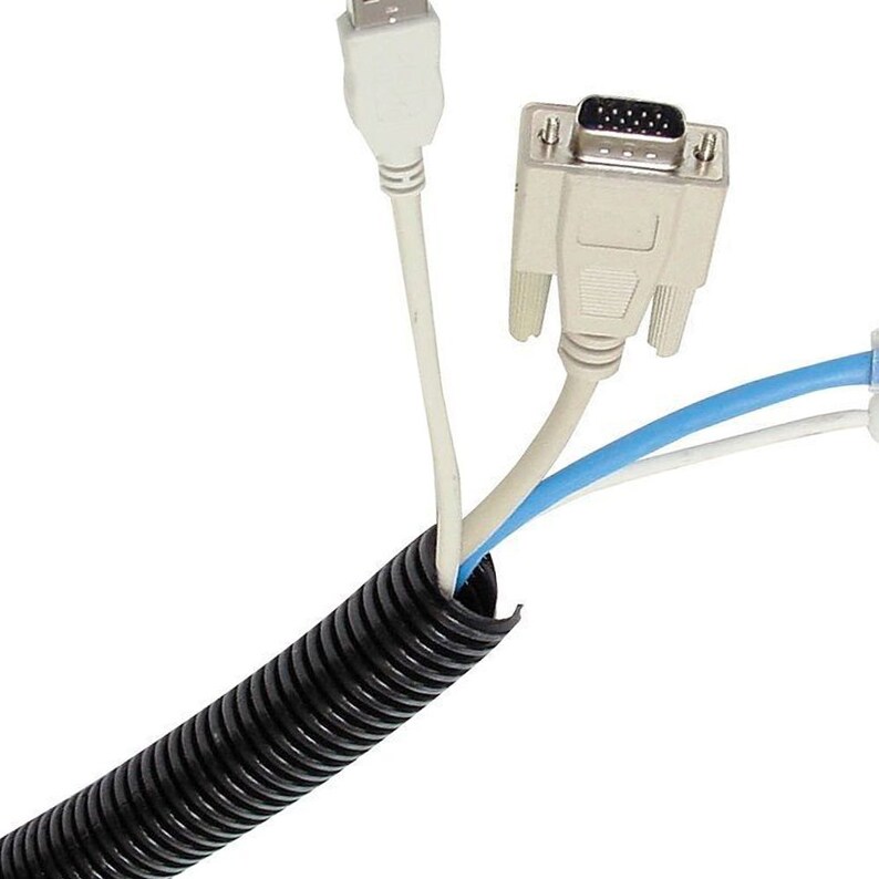 1/2'' Conduit Car Home Boat Tubing Split Wire Loom | Etsy