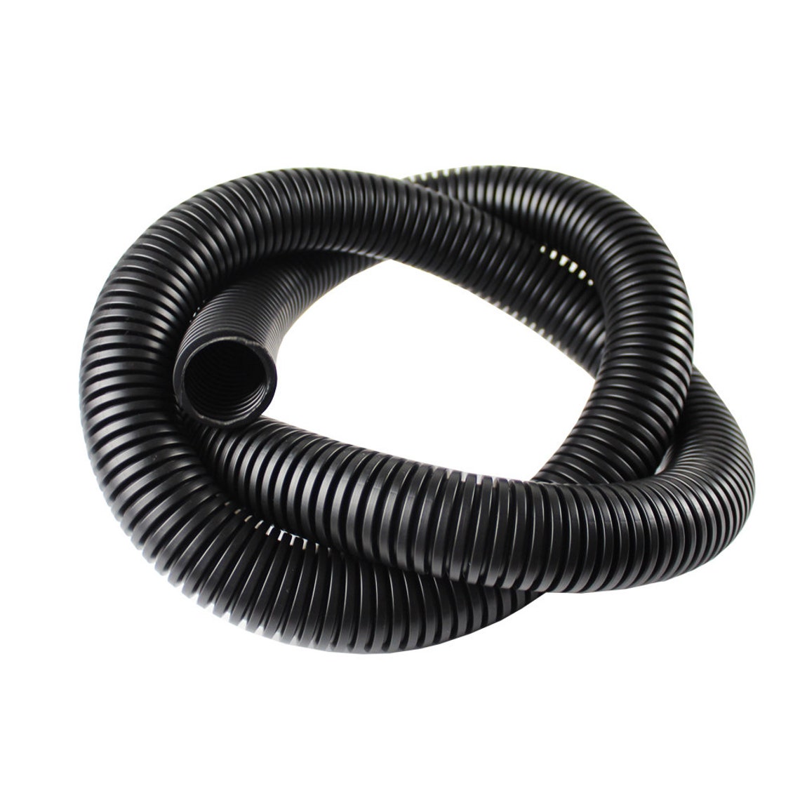 Black Split Wire Loom Conduit Corrugated Choose Hot Sizes Flex - Etsy