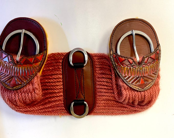 Mohair Cinch With Cinch Guards Mohair Girth With Girth Protector 100% ...