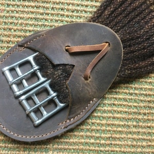Leather Cinch Guard Buckle Protector: Horse Girth Pocket Style - Etsy