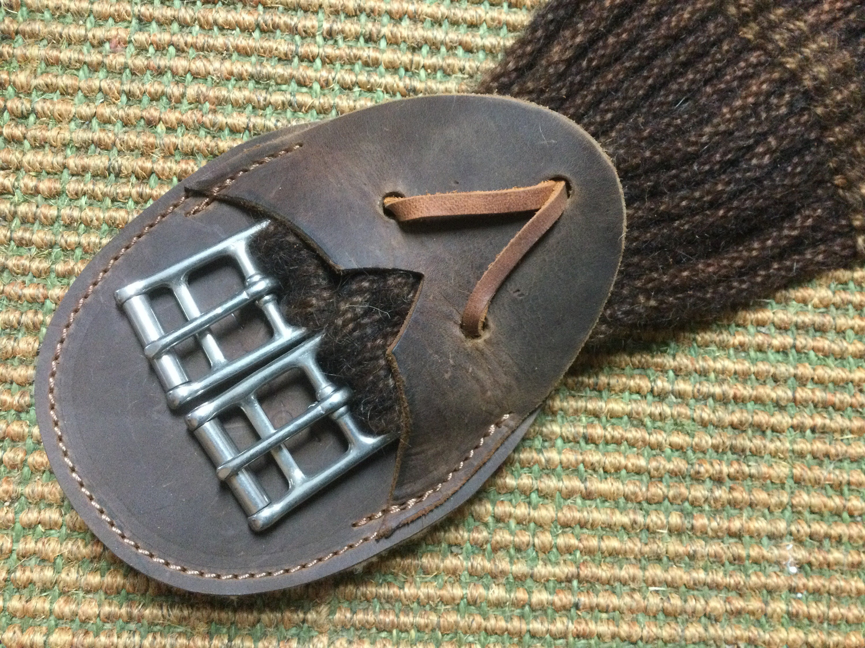 Leather Cinch Guard Buckle Protector: Horse Girth Pocket Style - Etsy