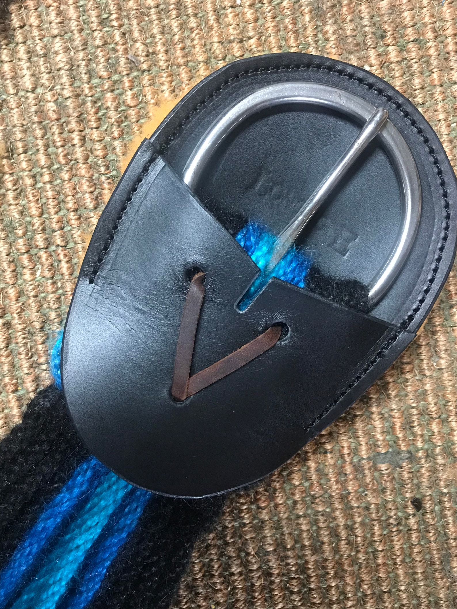 Leather Cinch Guard Buckle Protector: Horse Girth Pocket Style - Etsy