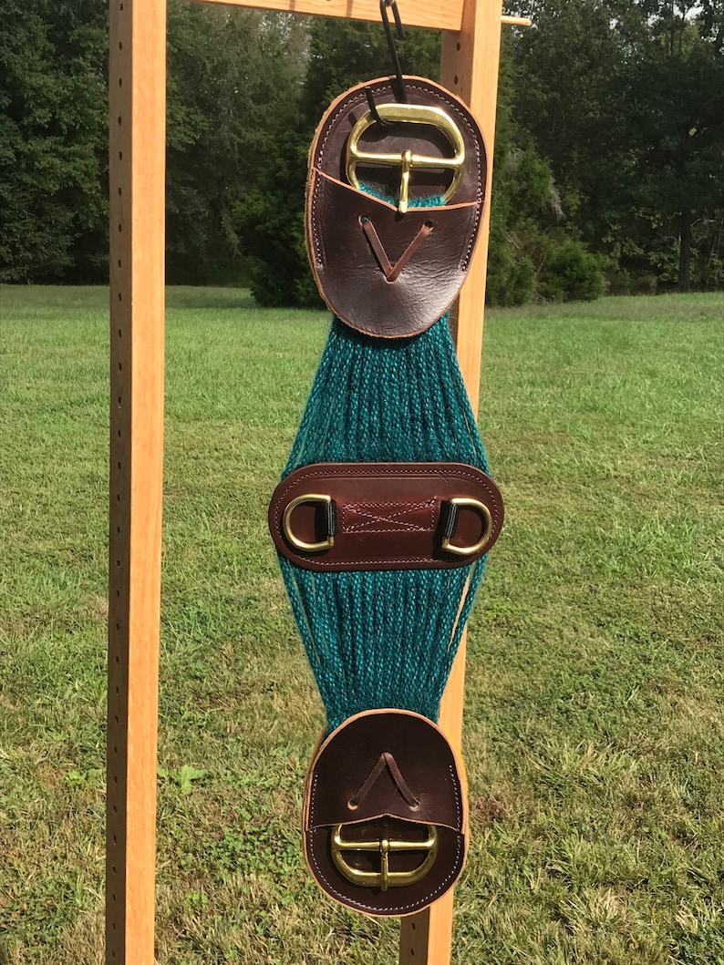 Leather Cinch Guard Buckle Protector: Horse Girth Pocket Style - Etsy