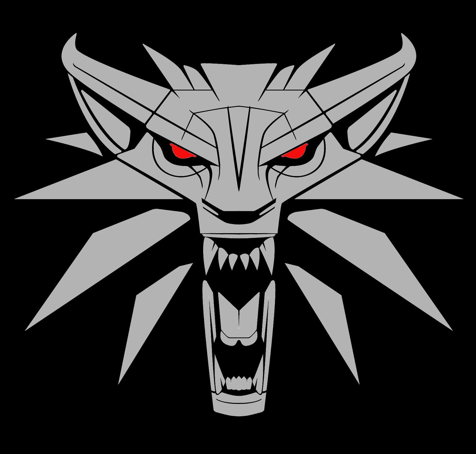 The Witcher Medallion Decal | Etsy