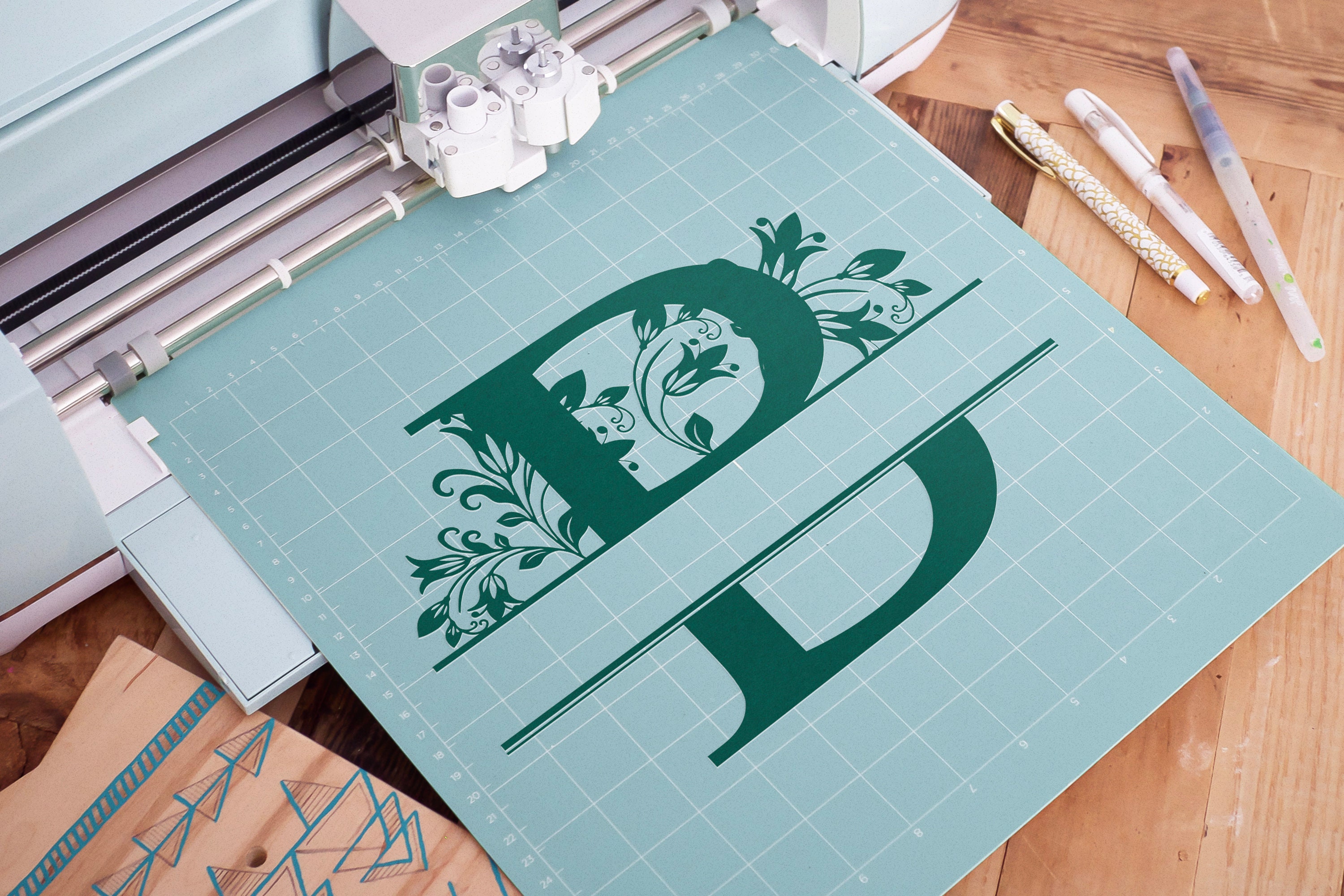 Letter B Split Monogram SVG Split Monogram SVG Letter B | Etsy