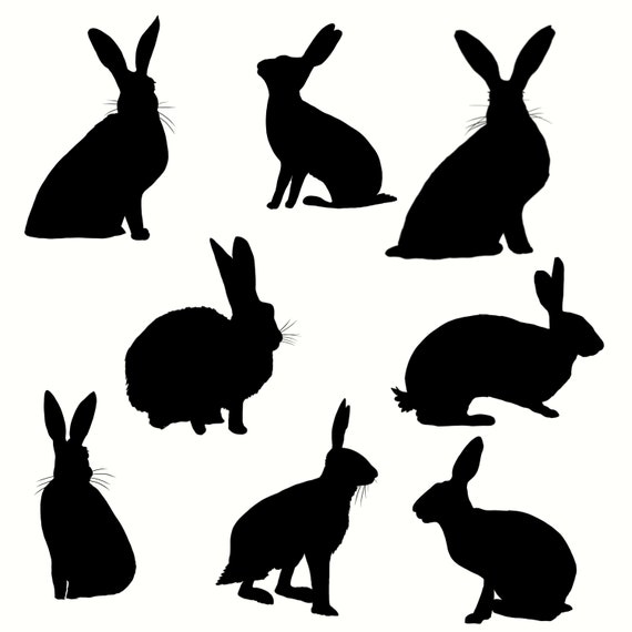 Hare Silhouette