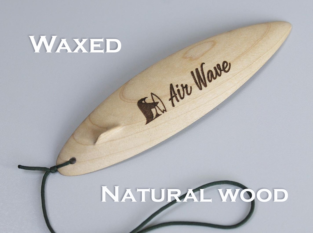 Finger Surfboard of Natural Wood, Wind Board, Car Travel Toy, Keychain ...