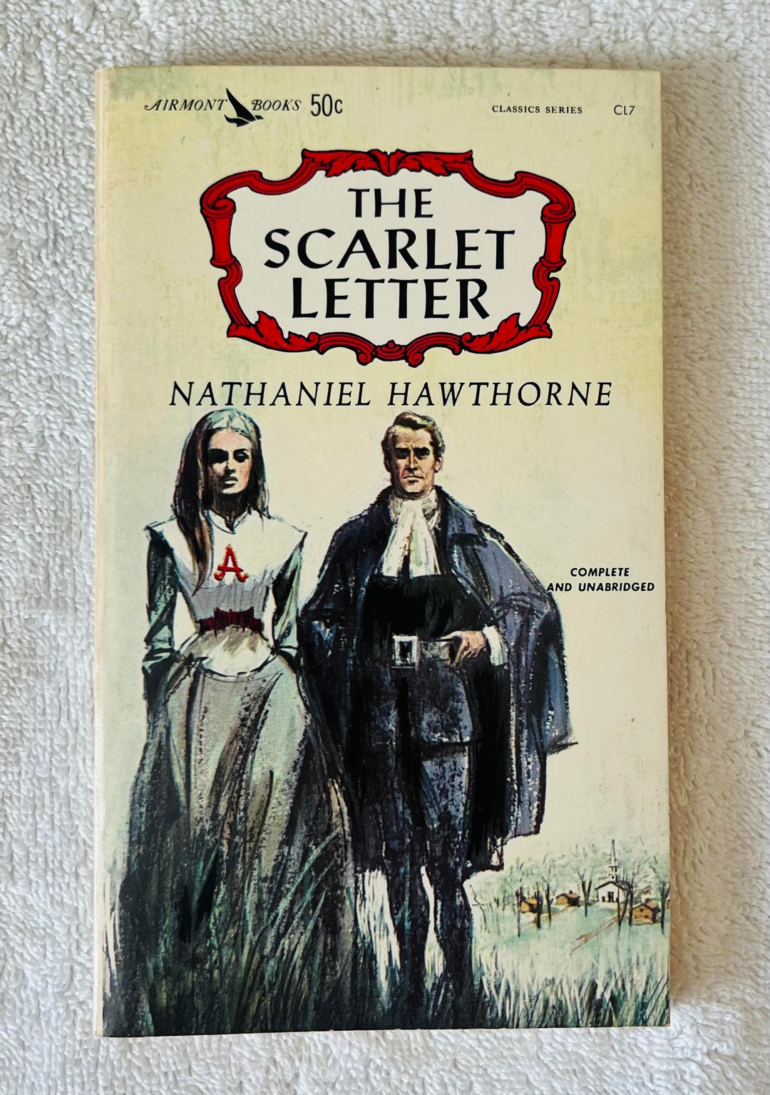 NATHANIEL HAWTHORNE - the Scarlet Letter - 1962 Airmont Paperback ...