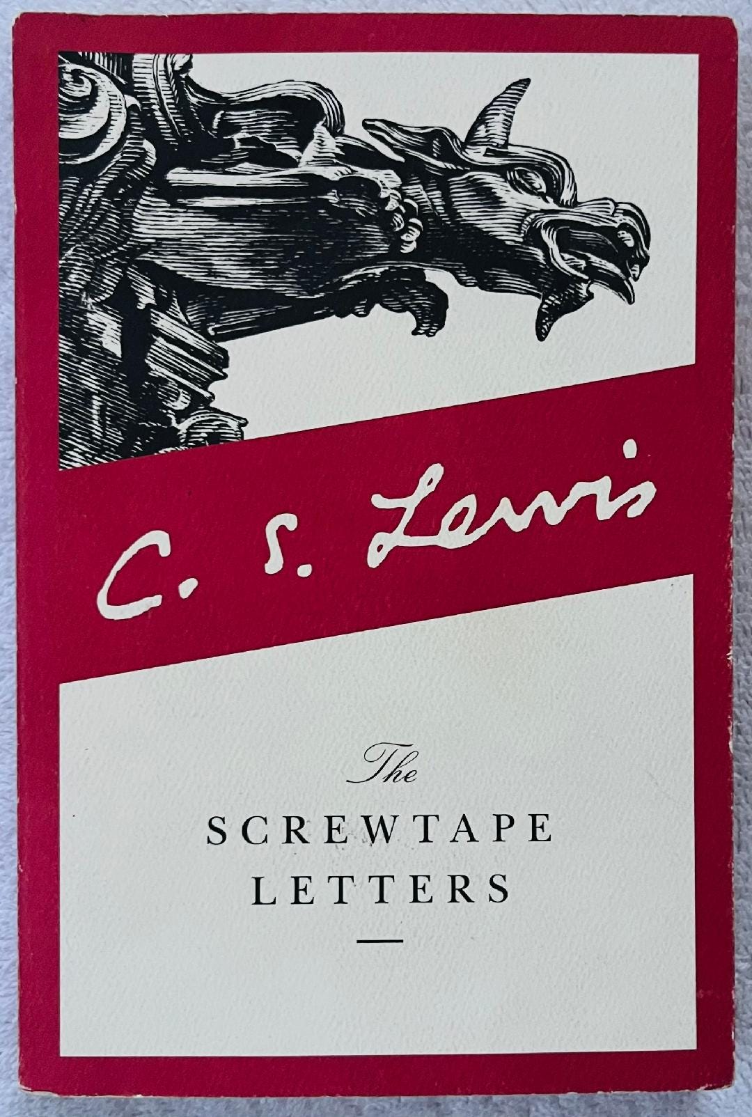 C. S. LEWIS - The Screwtape Letters - 2000 Soft Cover Christian Classic ...
