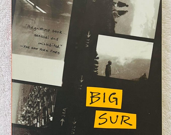 JACK KEROUAC - Big Sur - 1992 Penguin Books Soft Cover Edition - Etsy