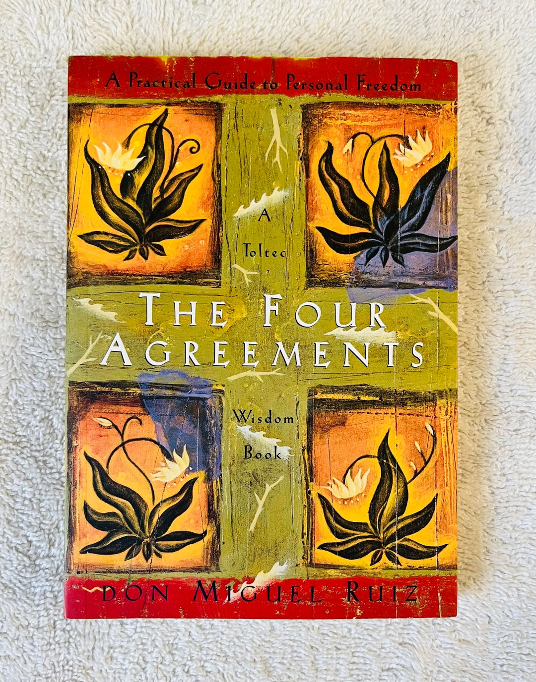 The FOUR AGREEMENTS Don Miguel Ruiz A Toltec Wisdom Book - Etsy