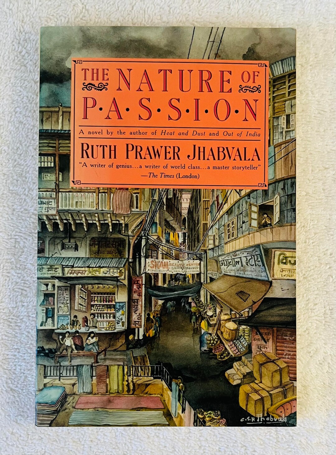 RUTH PRAWER JHABVALA - the Nature of Passion - 1990 Soft Cover First ...
