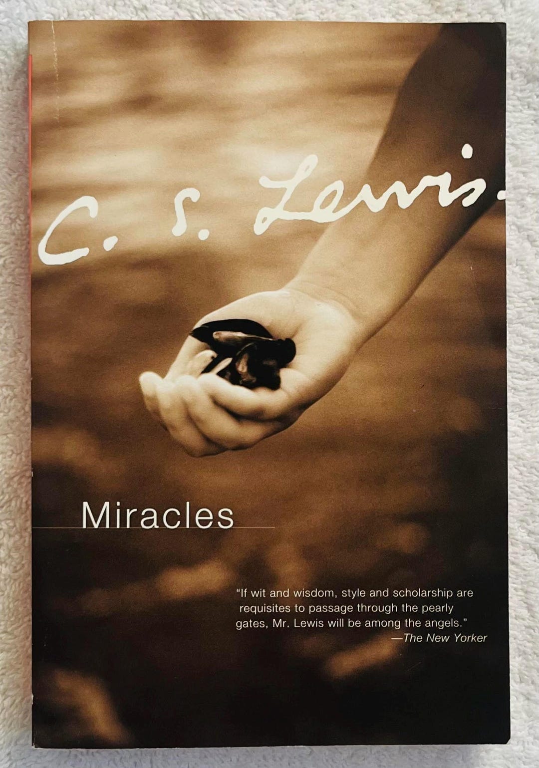 C. S. LEWIS - Miracles - 2000 Harper Soft Cover Edition - Christian ...
