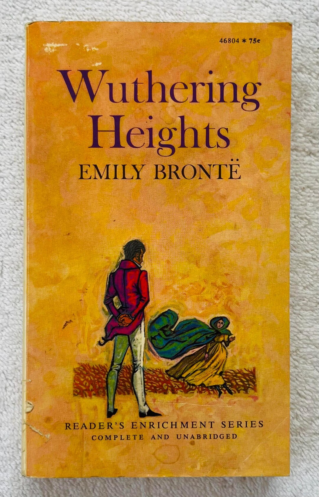 EMILY BRONTE - Wuthering Heights - 1970 WSP Paperback - Reader's Enrichment Series - Etsy