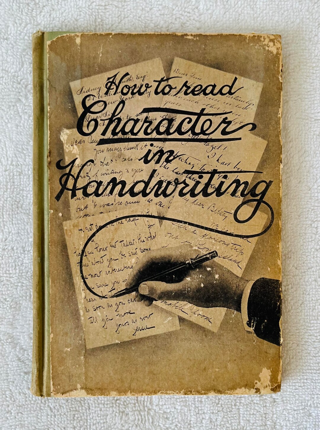 GRAPHOLOGY How to Read Character in Handwriting 1910 First Edition Mary ...