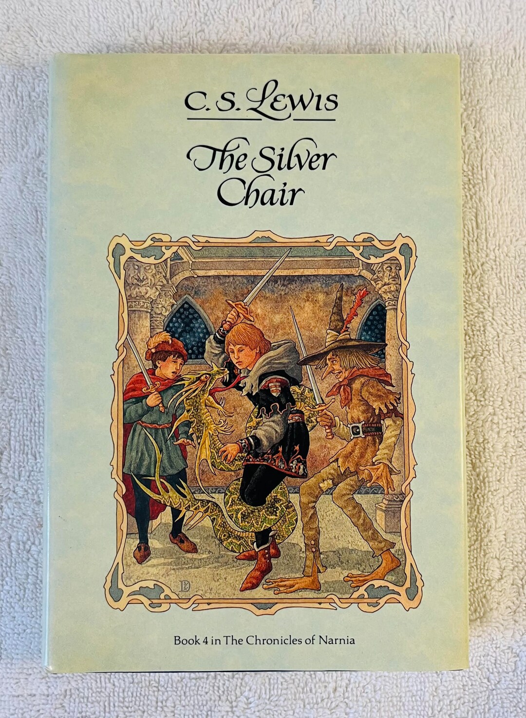 C. S. LEWIS the Silver Chair 1988 Macmillan First Printing Hardcover in ...