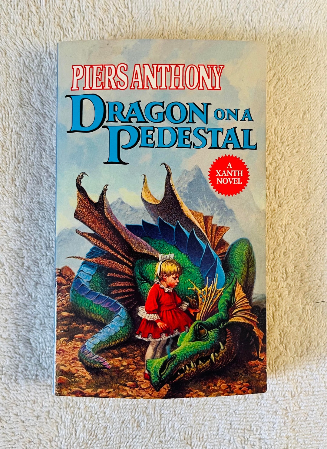 PIERS ANTHONY Dragon on a Pedestal Xanth Fantasy Series Paperback ...