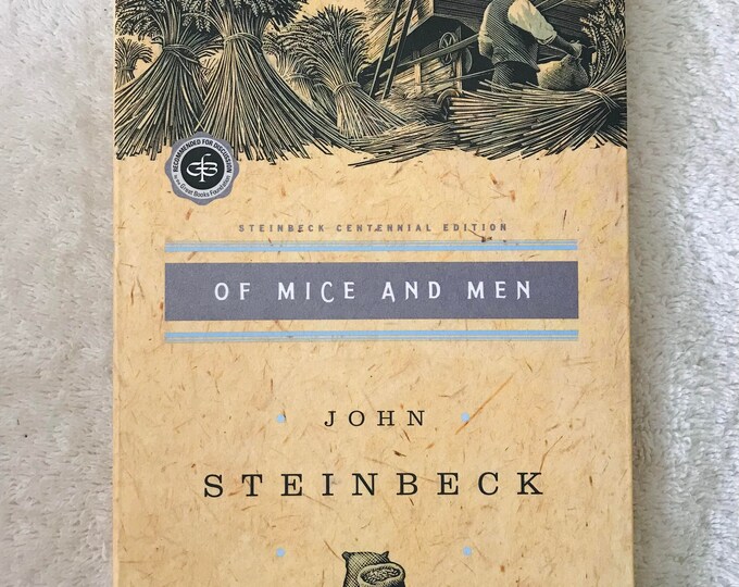JOHN STEINBECK of Mice and Men Penguin Centennial Edition - Etsy