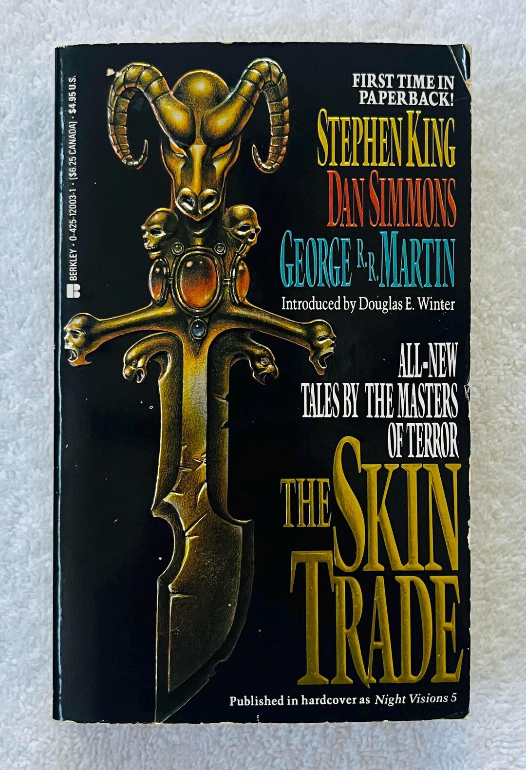 STEPHEN KING, Dan Simmons, George R R Martin the Skin Trade 1990 Horror ...